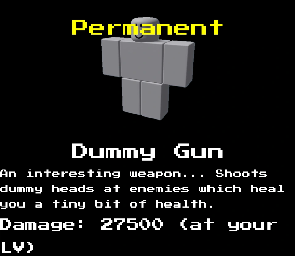 Dummy Gun | Untitled Weird Game (UWG) Wiki | Fandom