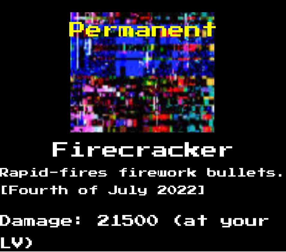 Firecracker | Untitled Weird Game (UWG) Wiki | Fandom