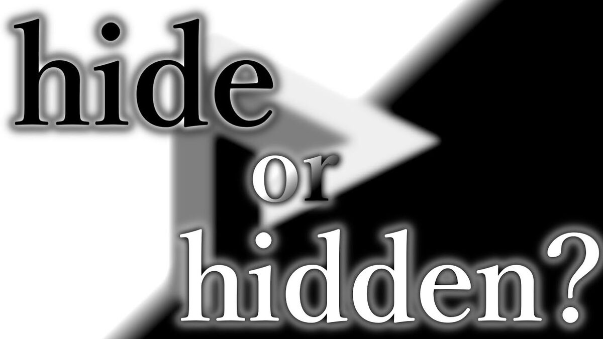 hide or hidden? | Vocaloid Lyrics Wiki | Fandom