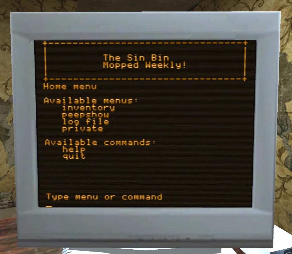 Sin Bin computer | Vampire: The Masquerade – Bloodlines Wiki | Fandom