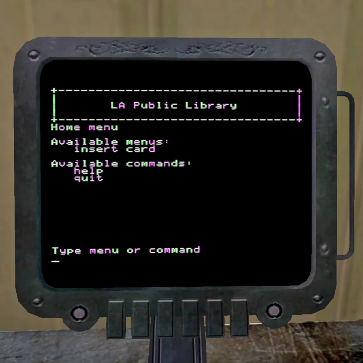 LA Public Library computer | Vampire: The Masquerade – Bloodlines Wiki ...