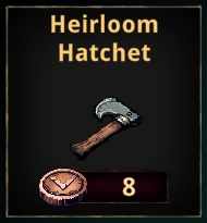Heirloom Hatchet | Valefor Wiki | Fandom