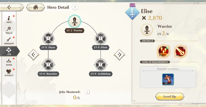 Jobs | Valiant Force 2 Wiki | Fandom