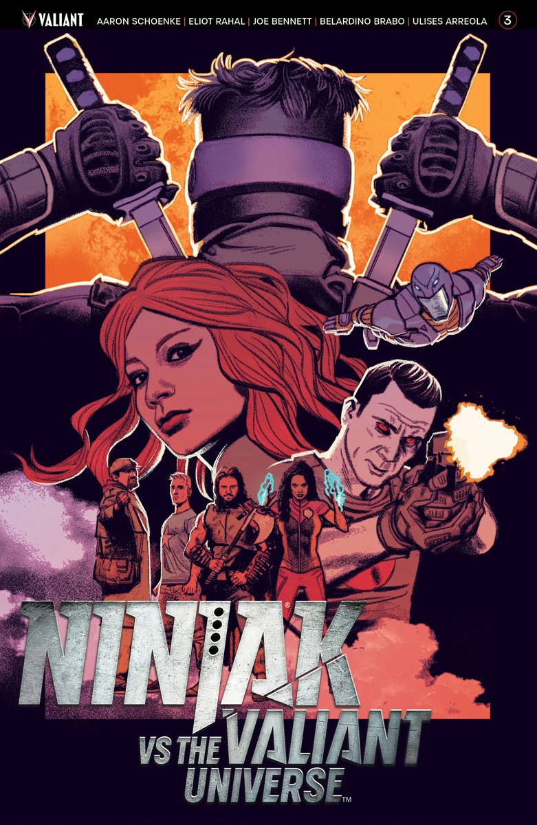 Ninjak Vs. The Valiant Universe Vol 1 3 | Valiant Comics Database | Fandom