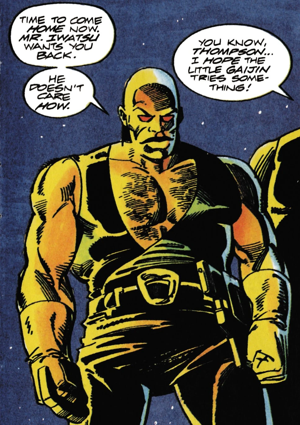 Thompson (Valiant Comics) | Valiant Comics Database | Fandom