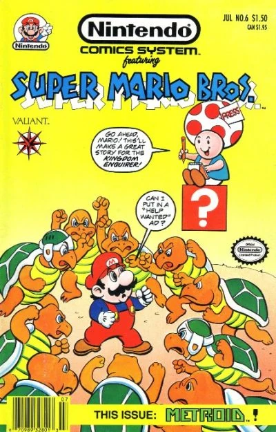 Nintendo Comics System Vol 1 6 | Valiant Comics Database | Fandom