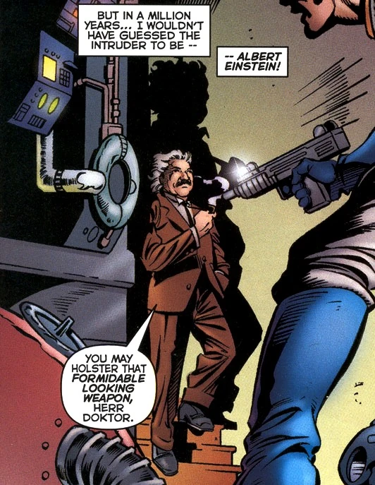 Albert Einstein Comic Strip