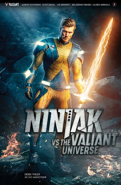 Ninjak Vs. The Valiant Universe Photo Covers | Valiant Comics Database ...