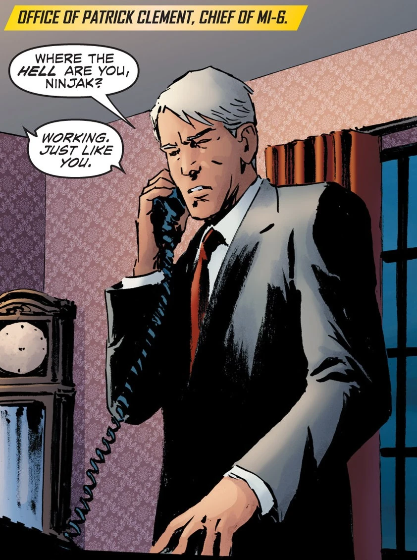 Patrick Clement (Valiant Entertainment) | Valiant Comics Database | Fandom