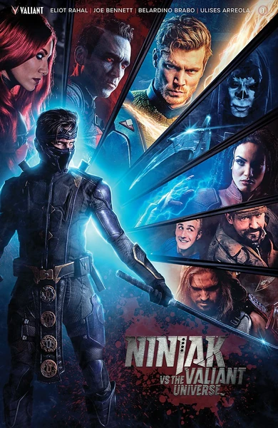 Ninjak Vs. The Valiant Universe Photo Covers | Valiant Comics Database ...