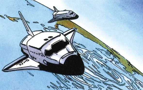 Space Shuttle Comic