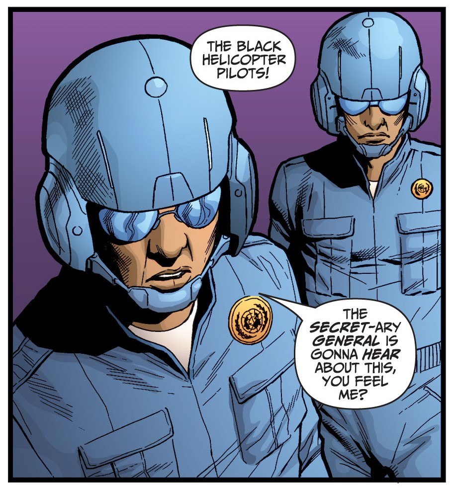 Helicopter Pilot Cartoon