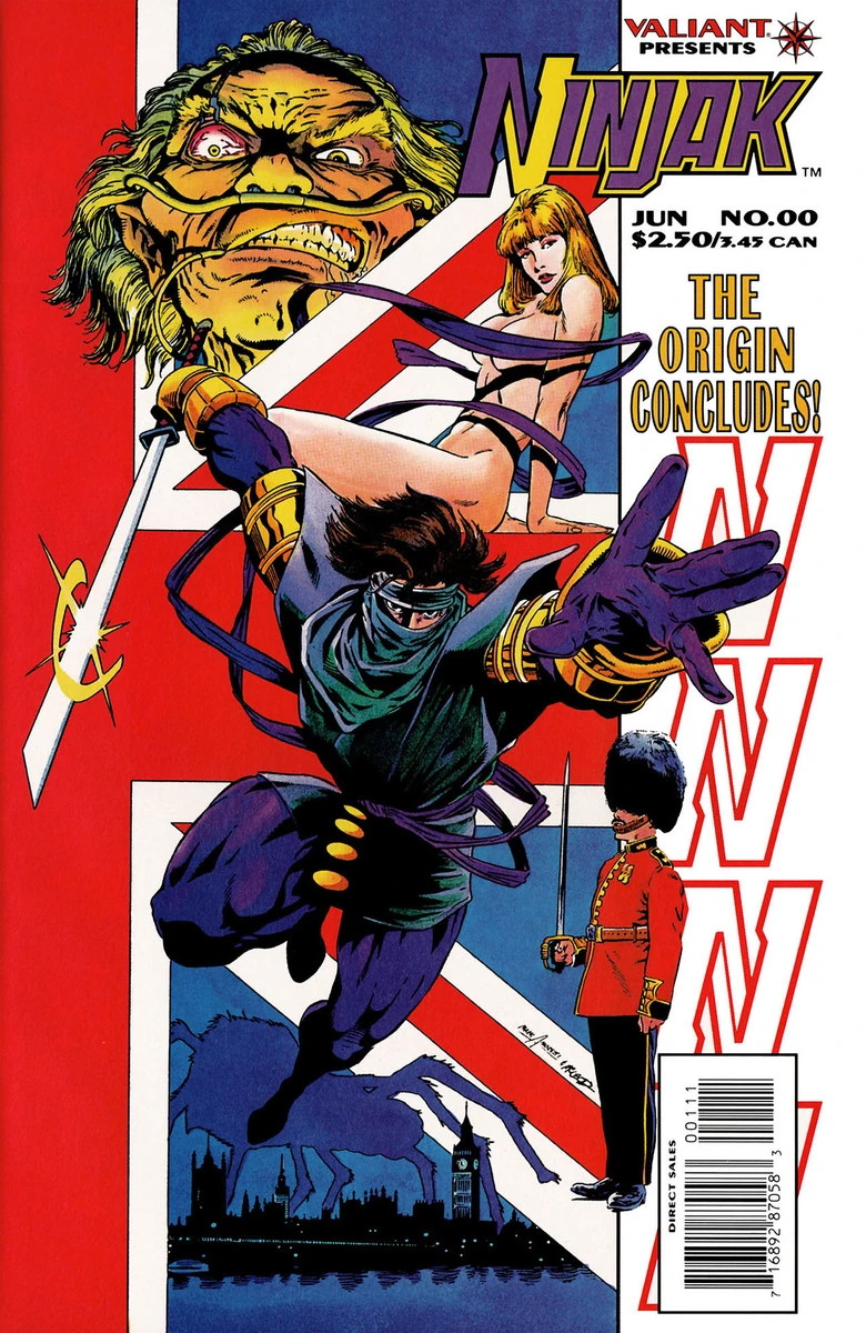 Ninjak Vol 1 00 | Valiant Comics Database | Fandom
