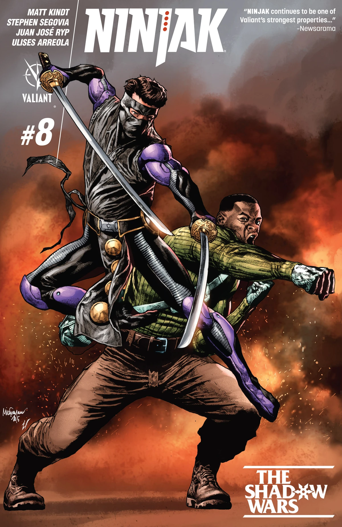 Ninjak Vol 3 8 | Valiant Comics Database | Fandom