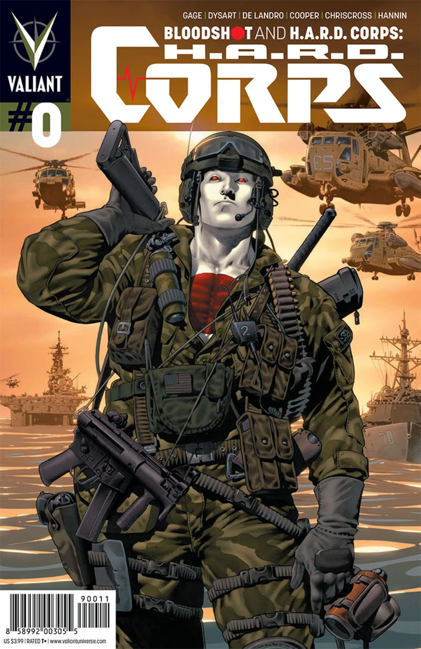 Bloodshot and H.A.R.D. Corps: H.A.R.D. Corps Vol 1 0 | Valiant Comics ...