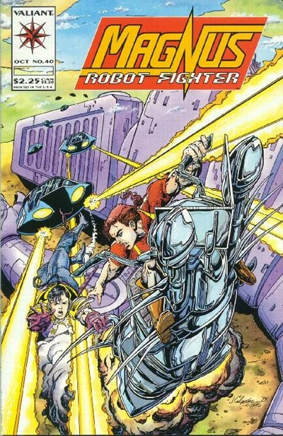 Magnus, Robot Fighter Vol 1 40 | Valiant Comics Database | Fandom
