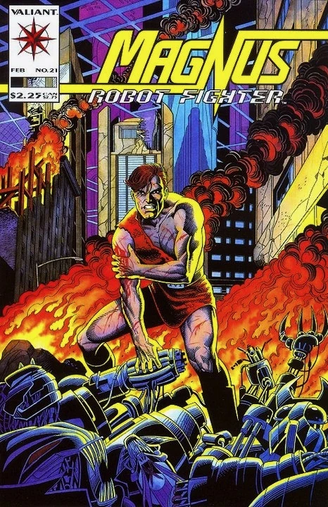 Magnus, Robot Fighter Vol 1 21 | Valiant Comics Database | Fandom