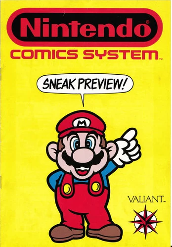 Nintendo Comics System Sneak Preview | Valiant Comics Database | Fandom