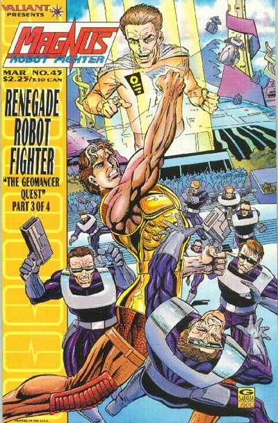 Magnus, Robot Fighter Vol 1 45 | Valiant Comics Database | Fandom