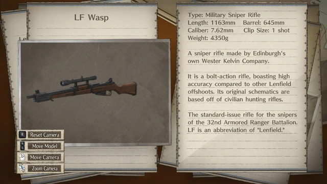 Sniper Rifles (VC4) | Valkyria Wiki | Fandom