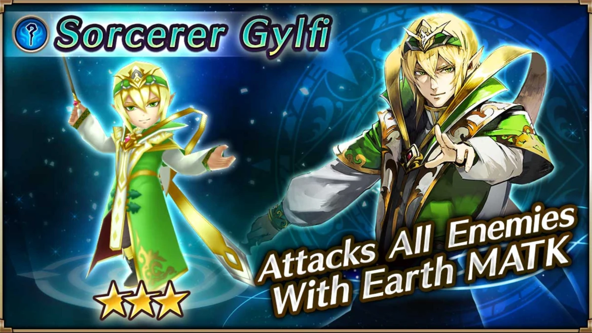 Sorcerer Gylfi | Valkyrie Connect Wiki | Fandom