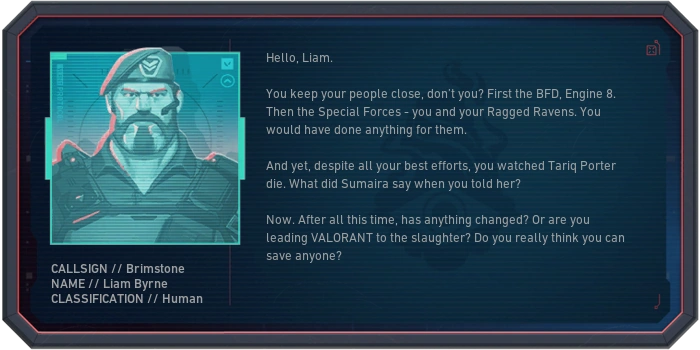 Agent Dossiers | Valorant Lore Wiki | Fandom