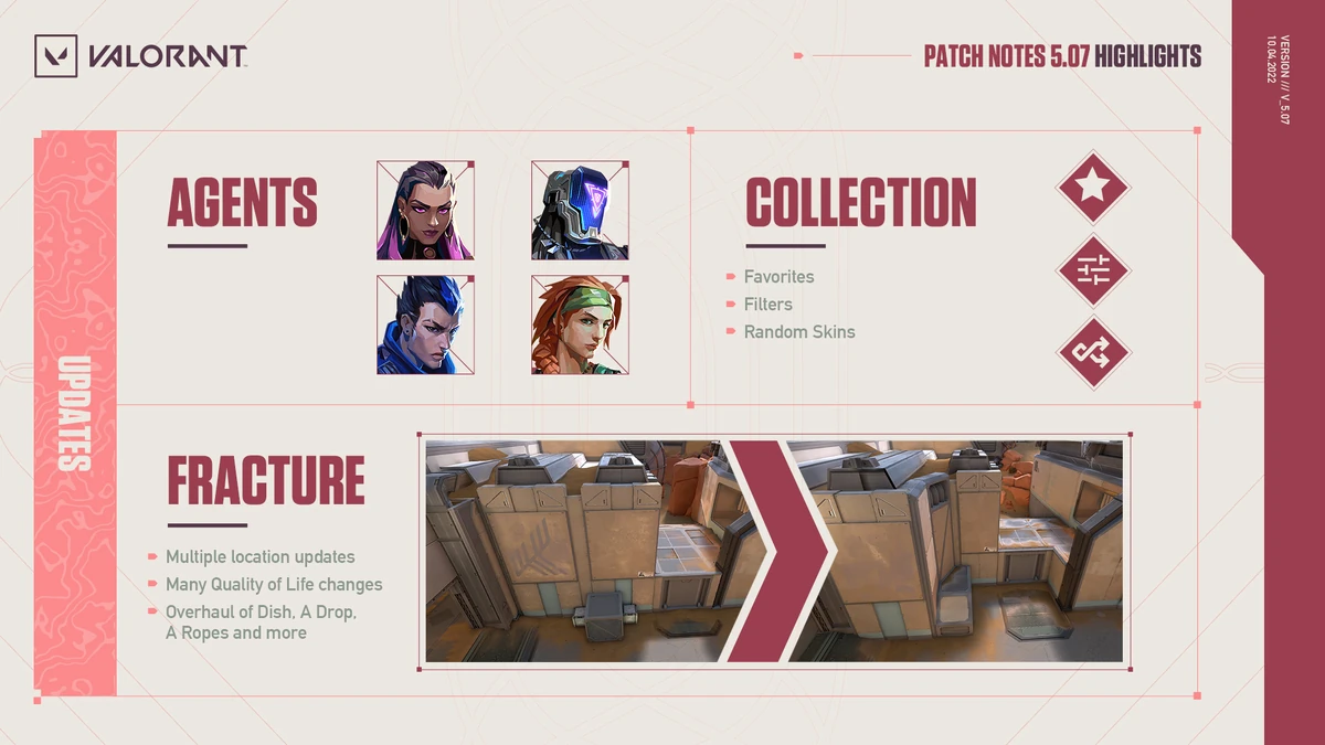 Patch Notes/5.07 | Valorant Wiki | Fandom