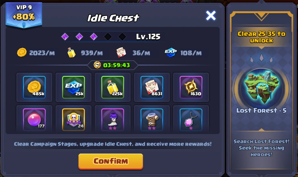 Idle Rewards | Valor Legends: Eternity Wiki | Fandom