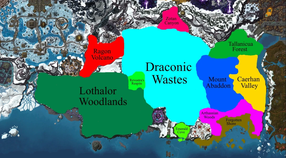 Provinces of Dragonblight | Valthiar Wiki | Fandom