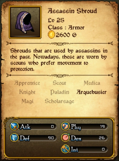 Assassin Shroud | Valthirian Arc 2 Wiki | Fandom