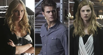 Stefan, Caroline and Valerie | The Vampire Diaries Wiki | Fandom