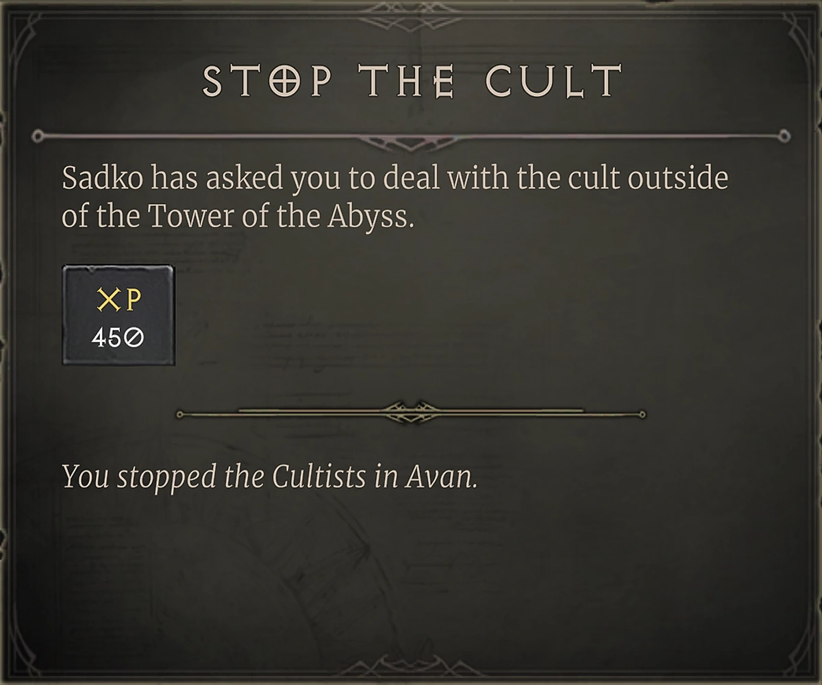 Stop the Cult | Vampire's Fall 2 Wiki | Fandom