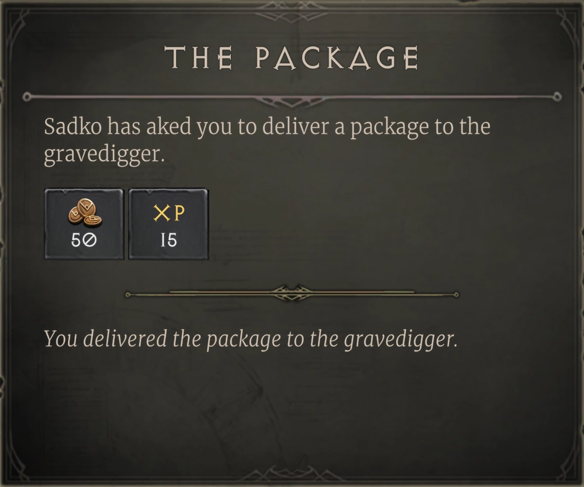 The Package | Vampire's Fall 2 Wiki | Fandom