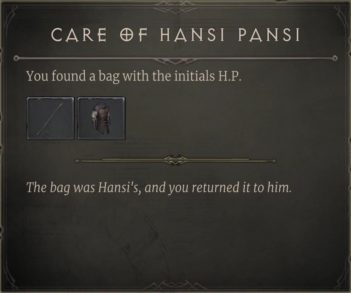Care of Hansi Pansi | Vampire's Fall 2 Wiki | Fandom