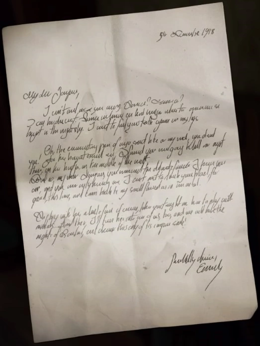 Emily's Love Letter - Vampyr Wiki