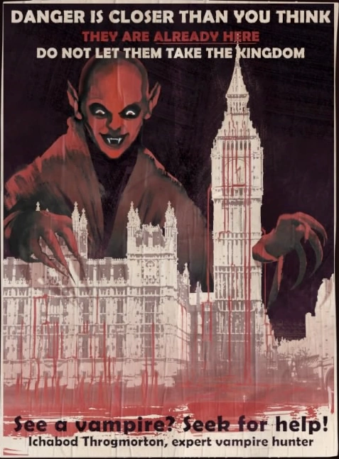 Anti Vampire Poster - Vampyr Wiki