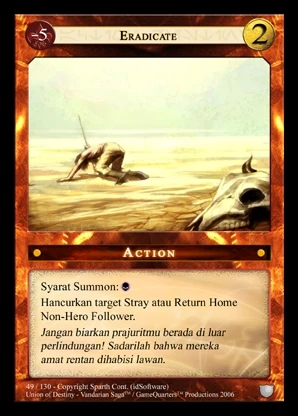 Eradicate | Vandaria Saga | Fandom