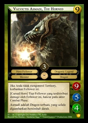 Vaevictis Asmadi, The Horned | Vandaria Saga | Fandom