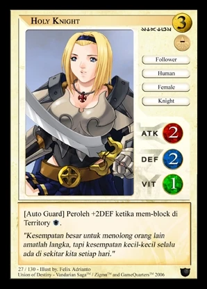 Holy Knight (Female) | Vandaria Saga | Fandom