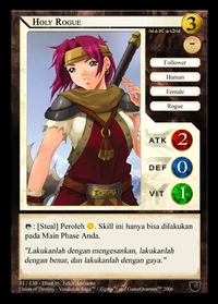 Holy Rogue (Female) | Vandaria Saga | Fandom