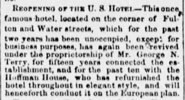 REOPENING OF THE U.S. HOTEL | Vanderbilt Wiki | Fandom