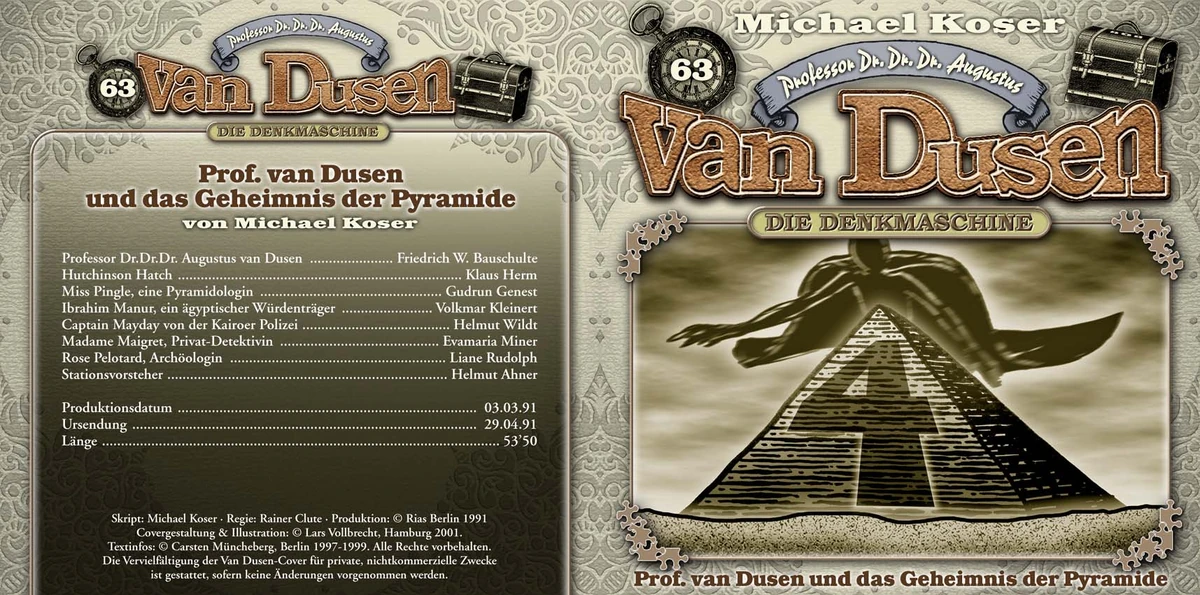 Professor van Dusen und das Geheimnis der Pyramide | Van Dusen ...