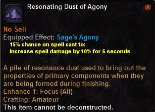 Resonating Dusts | Vanguard Saga of Heroes | Fandom