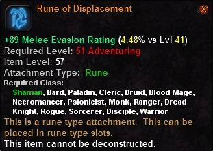 Rune of Displacement | Vanguard Saga of Heroes | Fandom