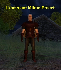 Lieutenant Milran Pracet | Vanguard Saga of Heroes | Fandom