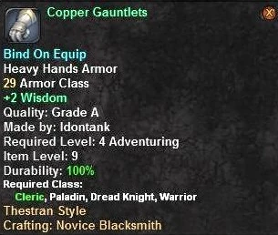 Copper Gauntlets | Vanguard Saga of Heroes | Fandom