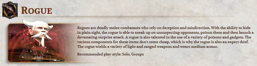 Rogue | Vanguard Saga of Heroes | Fandom