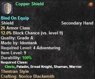 Copper Shield | Vanguard Saga of Heroes | Fandom