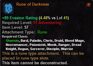 Rune of Darkness | Vanguard Saga of Heroes | Fandom