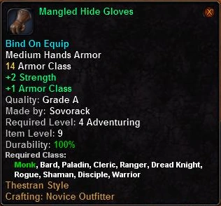 Mangled Hand Segment recipe | Vanguard Saga of Heroes | Fandom